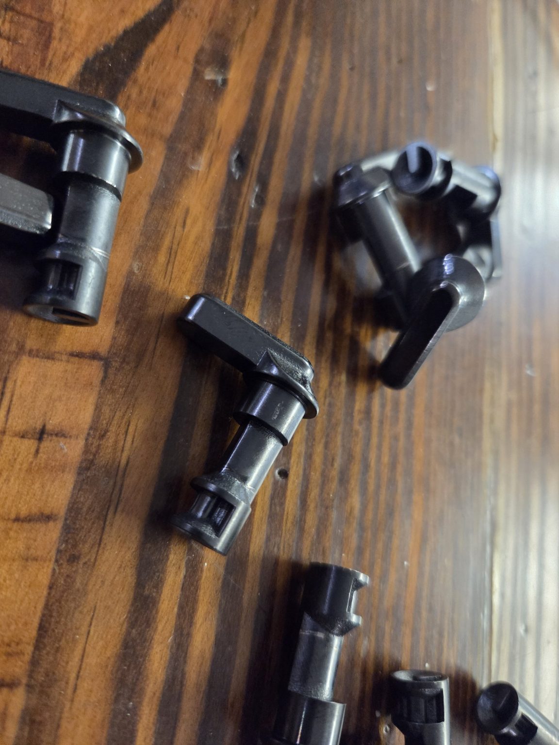 Three-Position Safety Selector — 8620 Steel, Black Phosphorus Finish ...